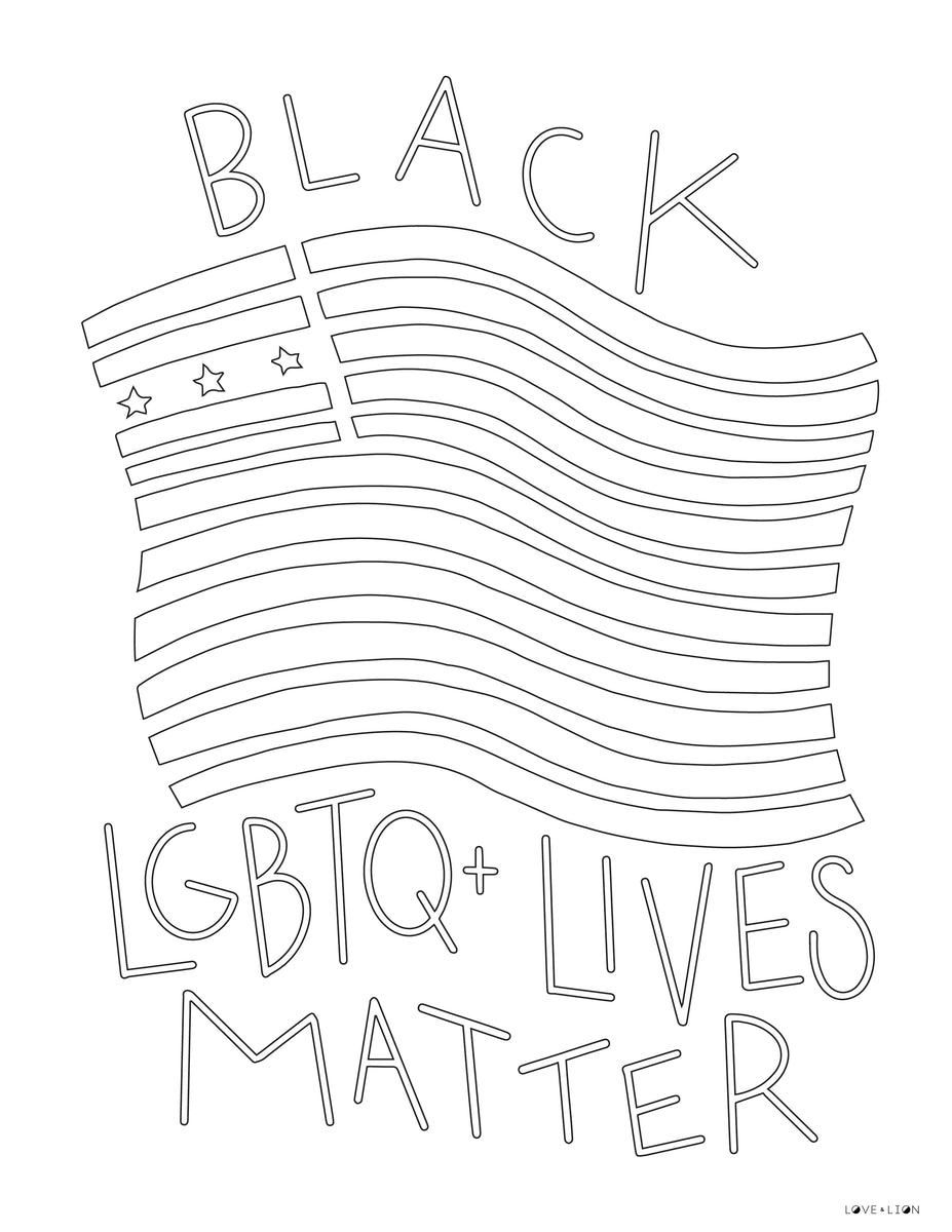 lgbt equality coloring pages